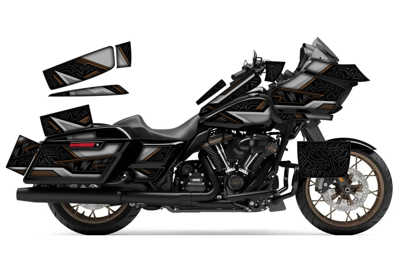 2015 - 2023 Harley Davidson Road Glide OG 2.0 Graphics Kit – Faster ...
