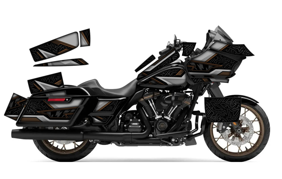 2015 - 2023 Harley Davidson Road Glide OG 2.0 Graphics Kit – Faster ...