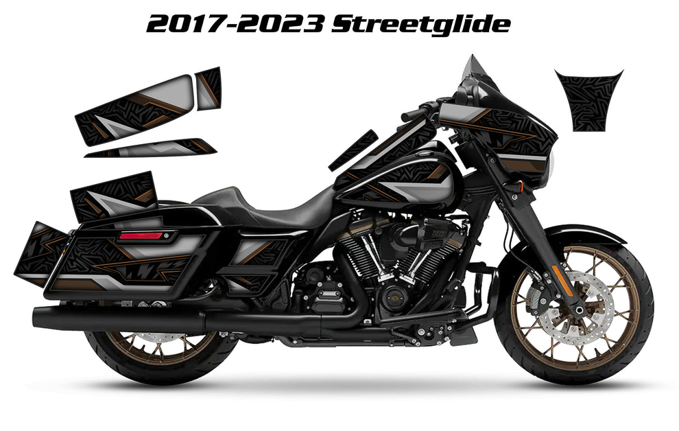 2014 - 2023 Harley Davidson Street Glide OG 2.0 Graphics Kit – Faster ...