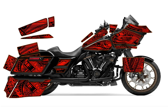 2015 - 2023 Harley Davidson Road Glide Maui Moto Graphics Kit – Faster ...