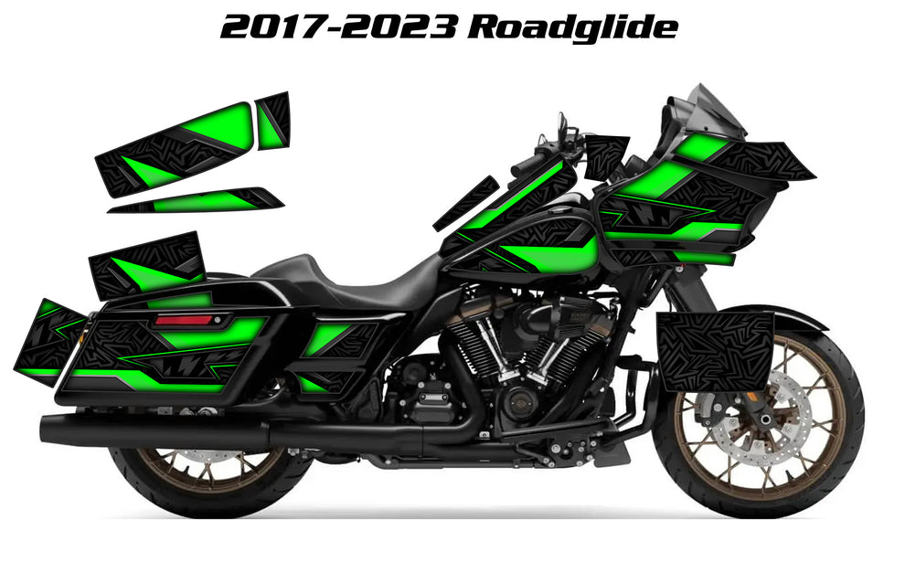 2015 - 2023 Harley Davidson Road Glide OG 2.0 Graphics Kit – Faster ...