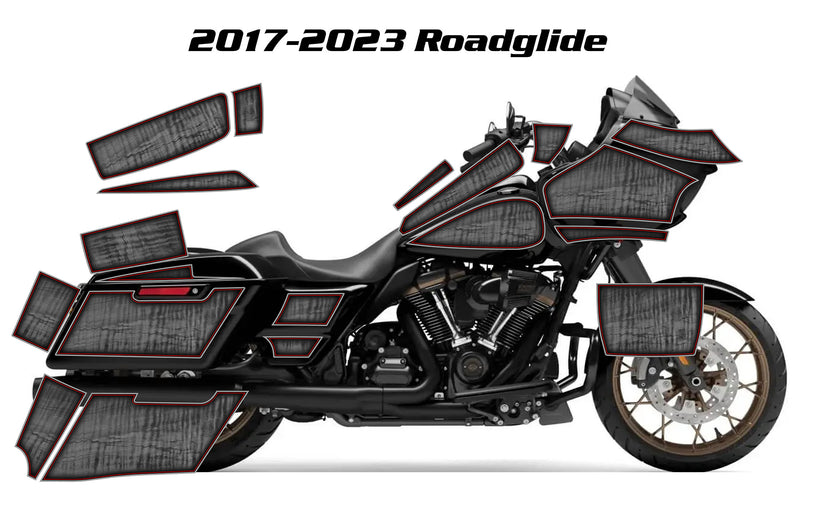 2017 - 2023 Harley Davidson Road Glide Rocker Graphics Kit – Faster ...
