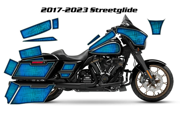 2017 - 2023 Harley Davidson Street Glide Rocker Graphics Kit – Faster ...