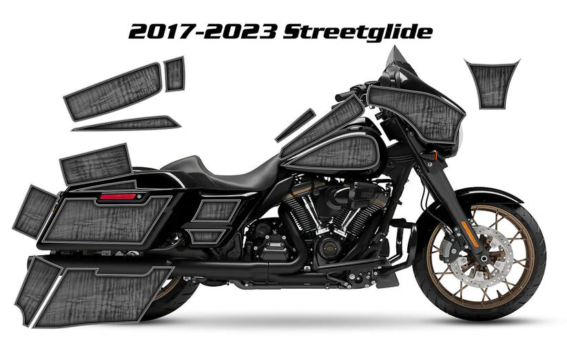 2017 - 2023 Harley Davidson Street Glide Rocker Graphics Kit – Faster ...