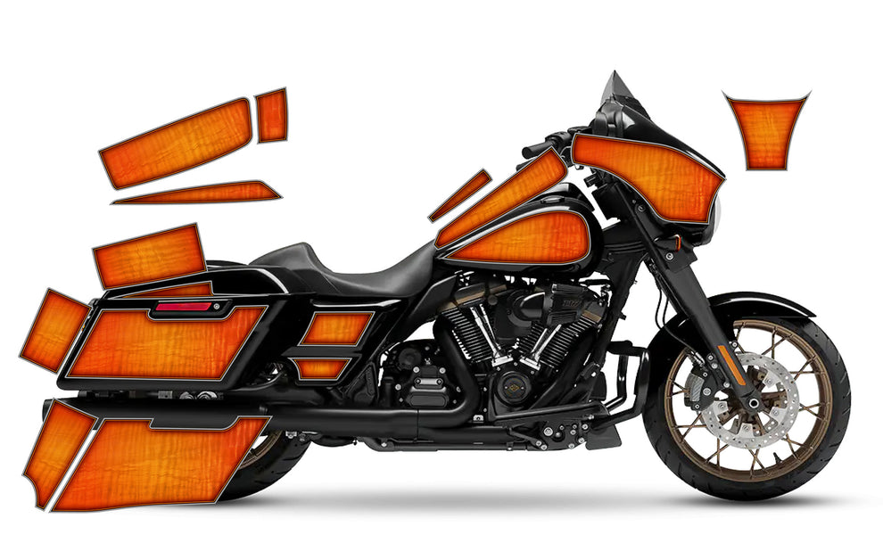2014 - 2023 Harley Davidson Street Glide Rocker Graphics Kit – Faster ...