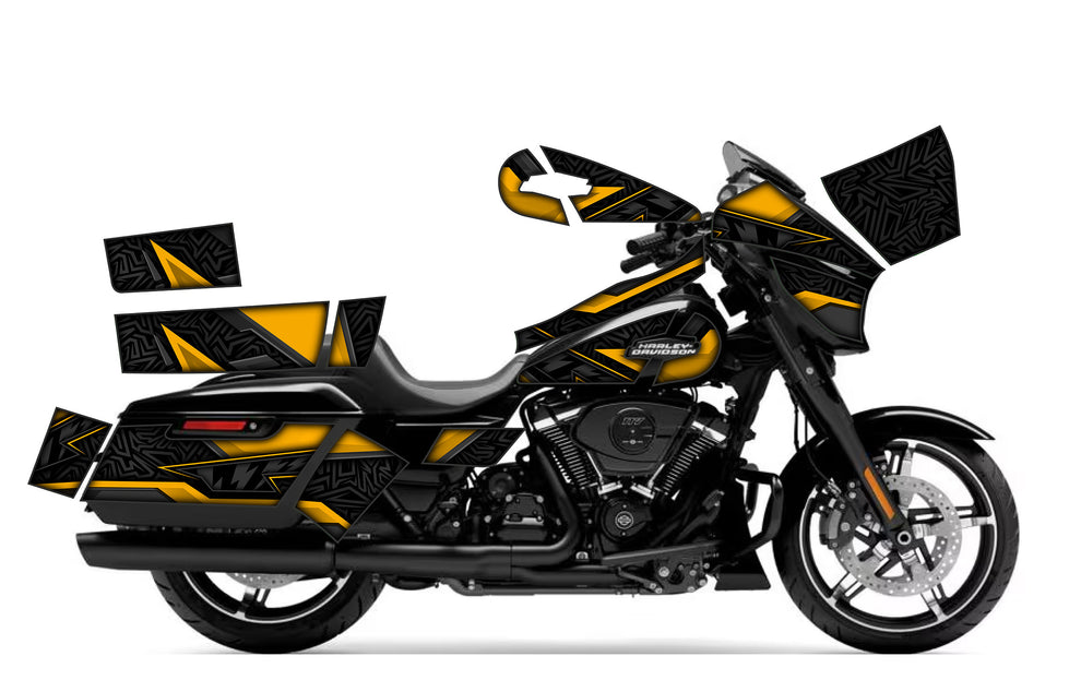 2024 - 2025 Harley Davidson Street Glide OG 2.0 Graphics Kit – Faster ...