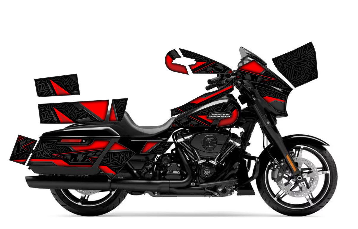 2024 - 2025 Harley Davidson Street Glide OG 2.0 Graphics Kit – Faster ...