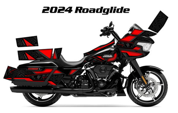 2024 Harley Davidson Road Glide OG 2.0 Graphics Kit – Faster Moto Decals