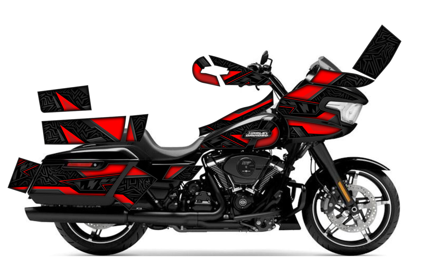 2024 - 2025 Harley Davidson Road Glide OG 2.0 Graphics Kit – Faster ...