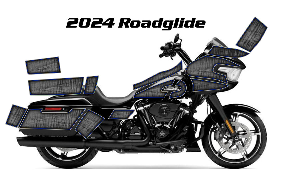 2024 Harley Davidson Road Glide Rocker Graphics Kit – Faster Moto Decals