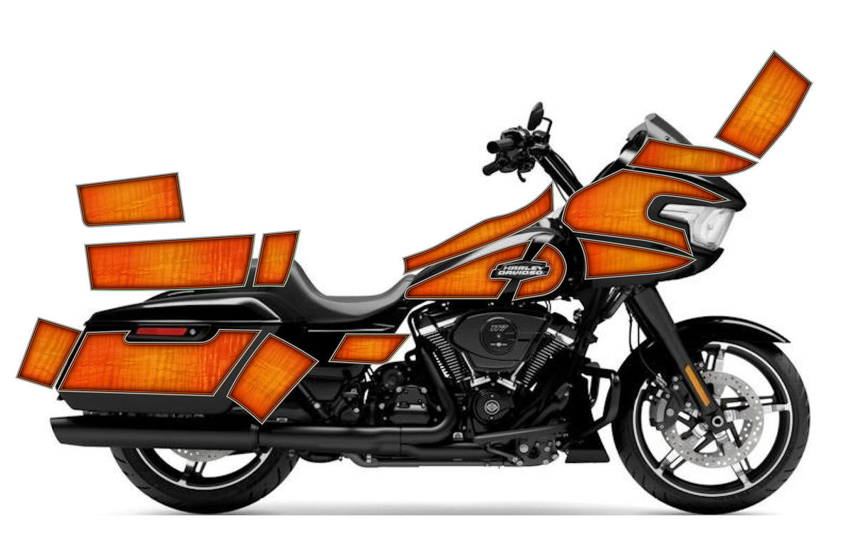 2024 -2025 Harley Davidson Road Glide Rocker Graphics Kit – Faster Moto ...