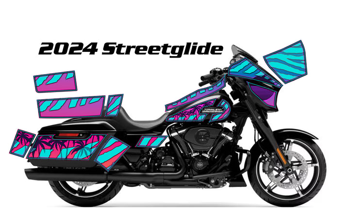 2024 Harley Davidson Street Glide 305 Graphics Kit – Faster Moto Decals