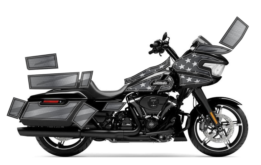 2024-2025 Harley Davidson Road Glide The Patriot Graphics Kit – Faster ...