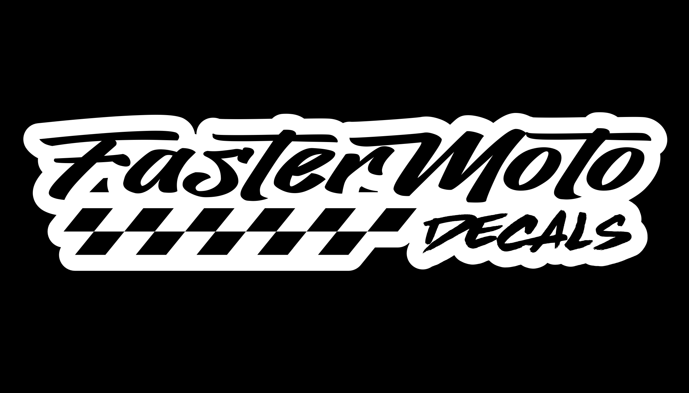 Faster Moto Decals